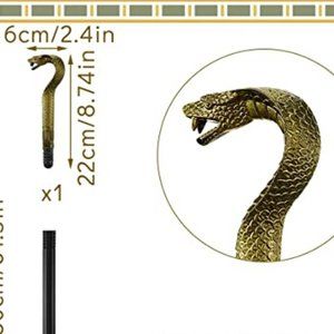 Other | Egyptian Goddess Snake Cane New Cobra Snake Cane Egyptian New ...